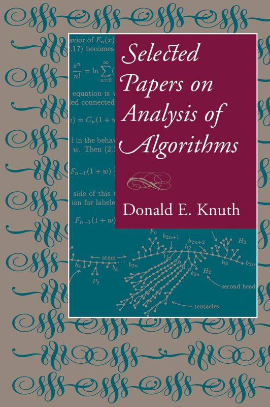 Selected Papers on Analysis of Algorithms, Knuth