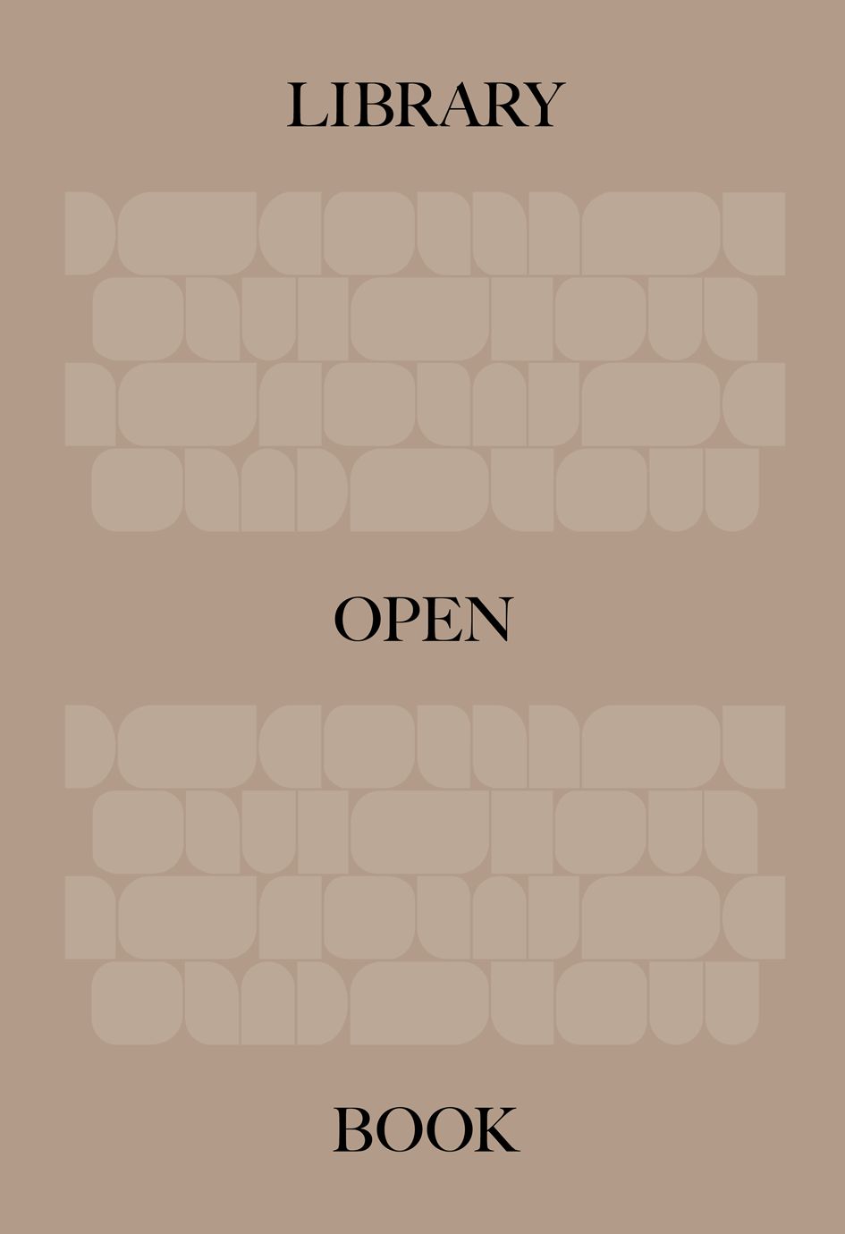 The Library: An Open Book, Bruno, Yad Hanadiv